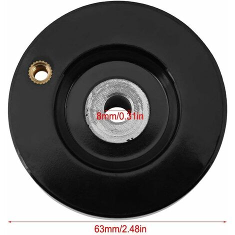 Volant de machine en bakélite noir avec poignée rotative, Roue à main ...