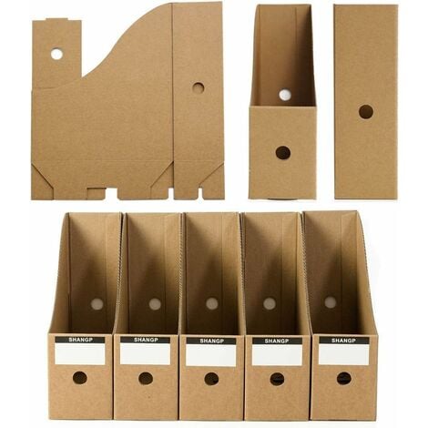 5 Niveaux Boîte de Stockage du Papier A4 Porte-Documents Porte-Revues ...