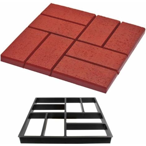 Moule à Pavé Béton pour Chemin, Moule à Pavage Réutilisable pour DIY ...