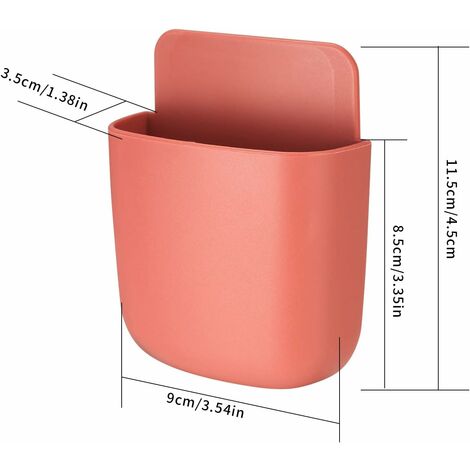 6 Pièces Support de Télécommande Mural, Rangement de Boîte Organisateur ...