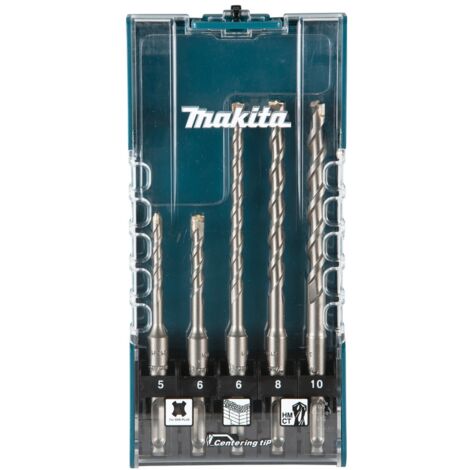 Makita Betonbohrer SDS-PLUS Bohrer-Set 5-teilig E-15702