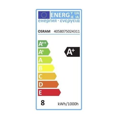 OSRAM Substitube Tube néon LED 60 cm 7,6 W Lumière naturelle 4000K G13 ...