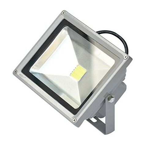 30W Cold White Light Slim LED High Brightness Outdoor Spotlight IP65