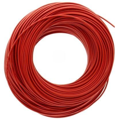 Section de câble électrique unipolaire FS17, 1,5 mm2, couleur rouge ...