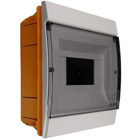 Tableau modulaire encastrable 4/7 modules avec porte fumée Marlanvil 970.06