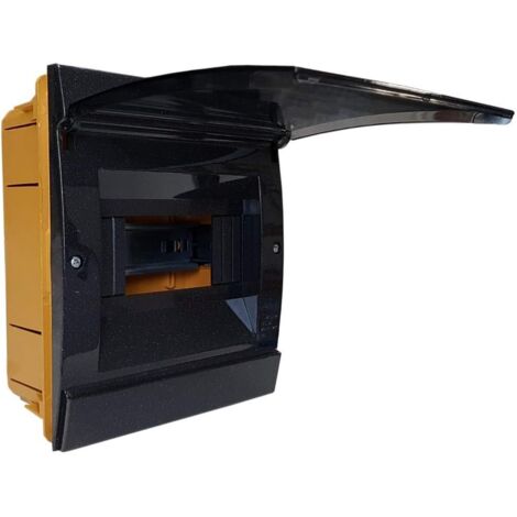 Tableau modulaire encastrable 4/7 modules avec porte fumée Marlanvil ...