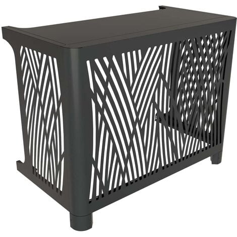 Cache climatisation OUTSTEEL ENSEMBLE BROUSSE SOL M Gris anthracite