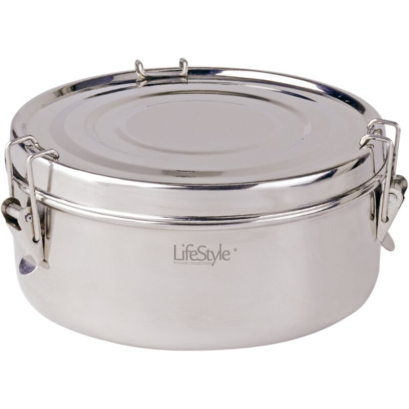 BOITE LUNCH INOX 2 ASSIETTES 16 CM 4121