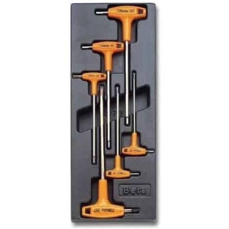 beta t52 rigid thermoformed hexagon socket spanners