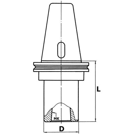 Fervi 1/3A40 Mandrin pour fraiseuse