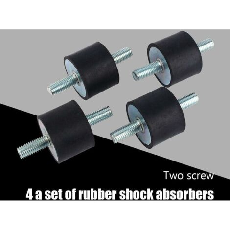 4pcs M10 40 x 30 Isolateur de Caoutchouc Anti-vibration Supports Anti ...