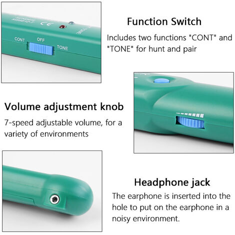 MS6812 Détecteur de câble, boucles de rupture de câble, dispositif de ...