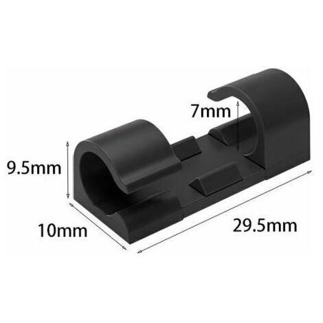 Clips Câble Serre Câble, Fixation Auto Collant, Peut être Utilisé pour ...