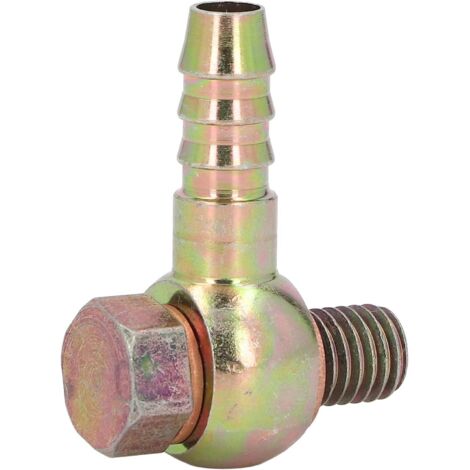 Kit de Raccord de Banjo d'eau Turbo M10 X 1,5 Mm à 3/8 Pouces Boulon de Banjo d'eau Turbo Kit de ...