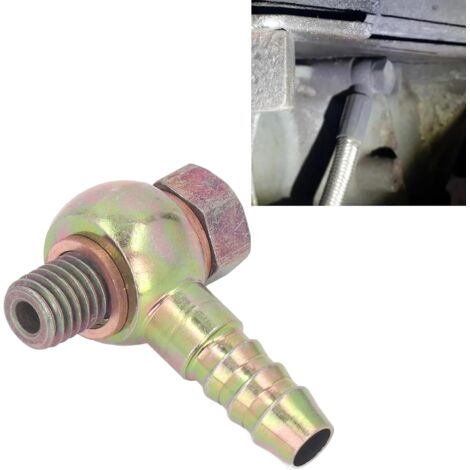 Kit de Raccord de Banjo d'eau Turbo M10 X 1,5 Mm à 3/8 Pouces Boulon de Banjo d'eau Turbo Kit de ...