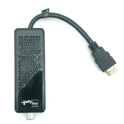 Digitaler terrestrischer Decoder Stick mit integriertem HDMI Kabel Jolly Line mod. JL43703