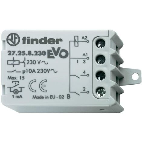Finder 27.25.8.230.0000 Impulsrelais 230V E.C. Schalter