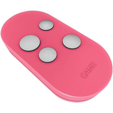 Rolling Code Gate Fernbedienung 4 Kanäle Dual Frequency Came TOPD4RPS Pink