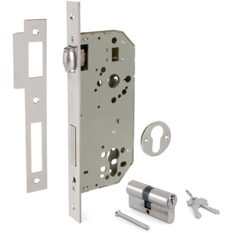 Tesa Lock R.2036-50 Acier inoxydable - Serrures à mortaiser avec ...