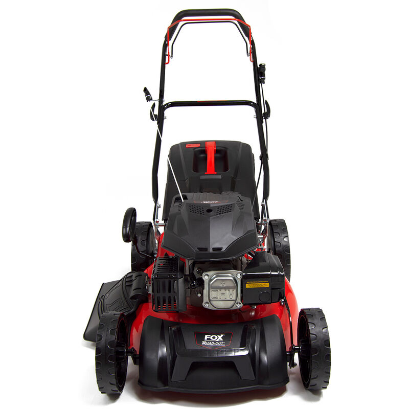 18 Petrol Lawn Mower Fox Quad Cut 460 Recoil 46cm Lawnmower