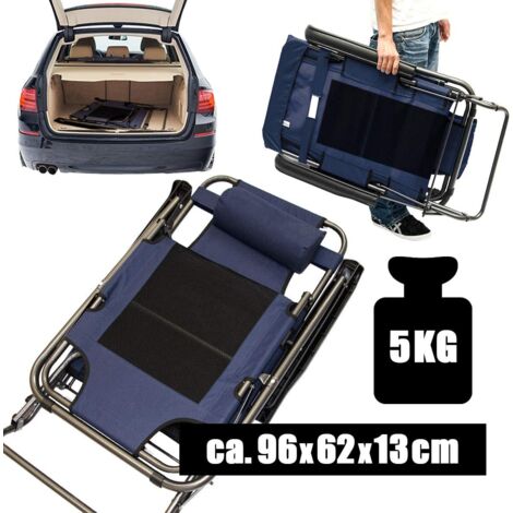 Faltbare Campingliege Freizeitliege Verstellbare Gartenliege Liegestuhl ...