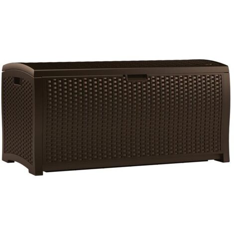 Suncast Missouri 375L Storage Box - Java Brown