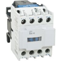 Contacteur tripolaire 11KW 25A - commande bobine 110VAC - 1NO - LT1-D2510
