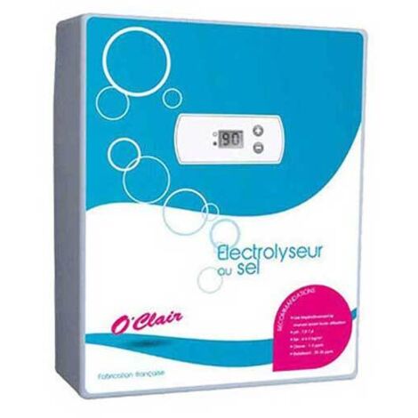 Electrolyseur au sel o'clair s60 pour piscines jusqu'à 60m3