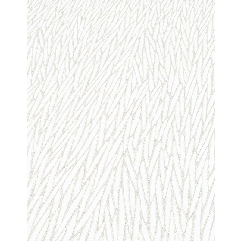 Papier peint graphique minimaliste blanc & beige | Tapisserie motif ...