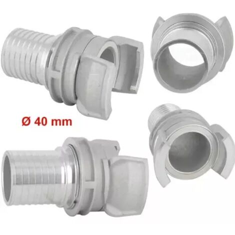 Kit raccords pompier pour motopompe Robin DN40 mm