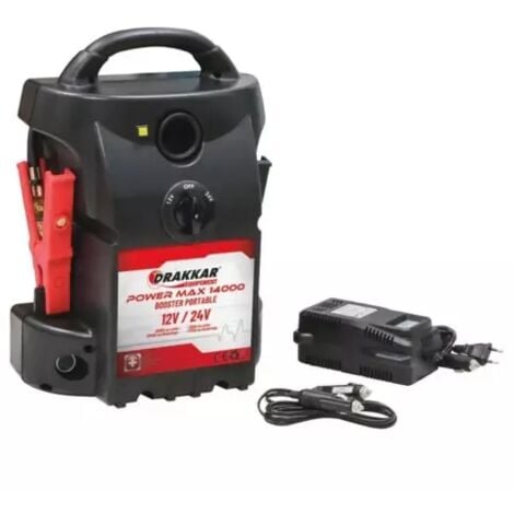 Booster 12/24V 6200A avec power bank