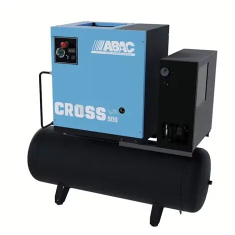 CROSS 900 7,5kW 10Bar 400/50 200L Vessel with Dryer VSD screw compressor