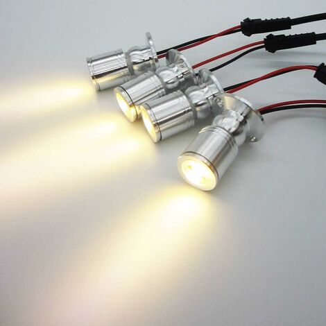 Mini Spots à Encastrer pour Vitrine - LED, projecteurs miniatures ...