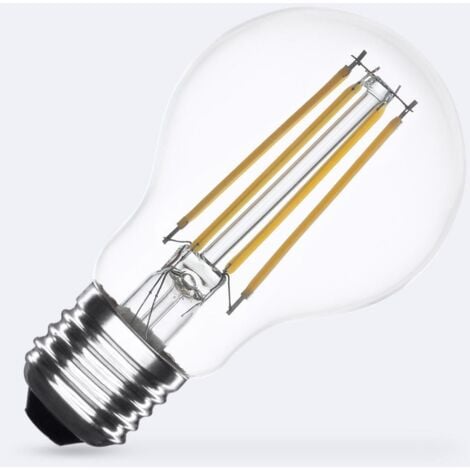 Lampadina Filamento LED E27 8W 1055 lm A60 No Flicker 4000K Bianco Naturale