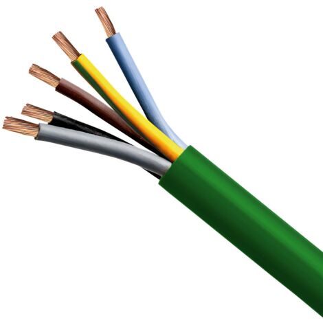Cavo Elettrico Guaina 5x1,5 mm² Senza Alogeni RZ1-K (AS) 5 m