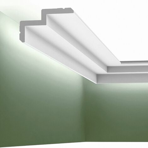 Modanatura per Striscia LED 2m Scala M Bianco
