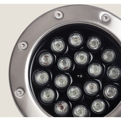 Faretto LED RGB da Superficie 12V 18W Sommergibile IP68 RGB