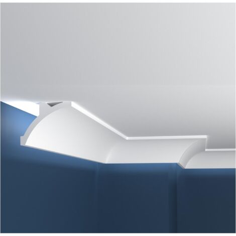 Modanatura per Striscia LED 2m Arco Bianco