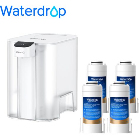 Waterdrop Mega Instant Electric Water Filter Jug with 3 Month Filter ...