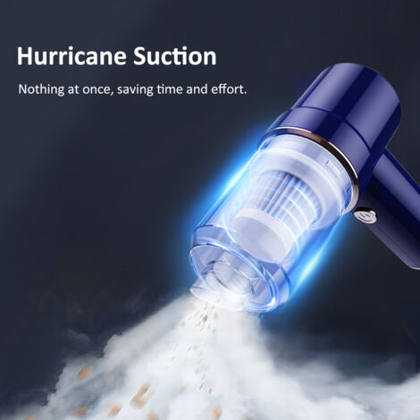 LIFCAUSAL Mini aspirateur à aspiration puissante 3 en 1 pour voiture ...