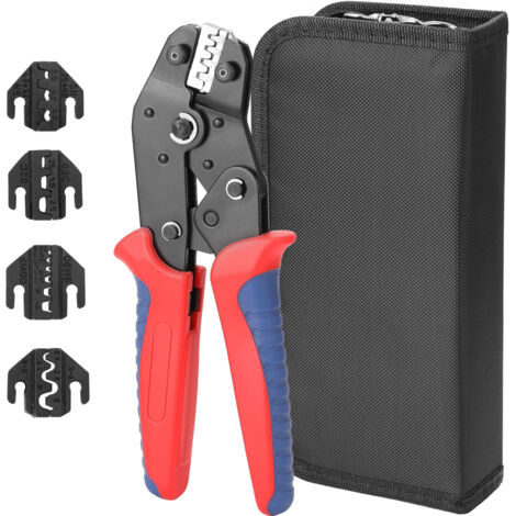 Kit d'outils de sertissage de virole SN-48BS Pince à sertir pour bornes d'isolation avec 4 ...