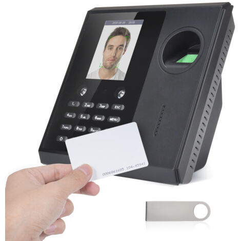Machine de pointage biométrique pour employés Prise en charge de 3000 ...