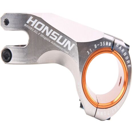 Potence de vélo HONSUN 31,8 - 35 mm x 70 mm, 17 degrés, Ultralégère ...