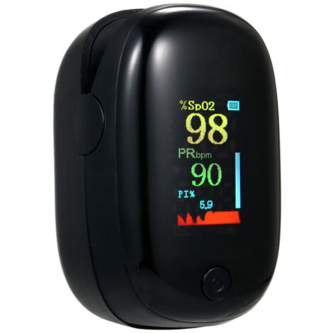 Oxymètre de pouls numérique pour le bout des doigts, écran TFT, détecte ...