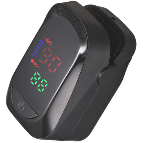 Oxymètre de pouls digital pour le bout des doigts, moniteur SpO2 avec ...