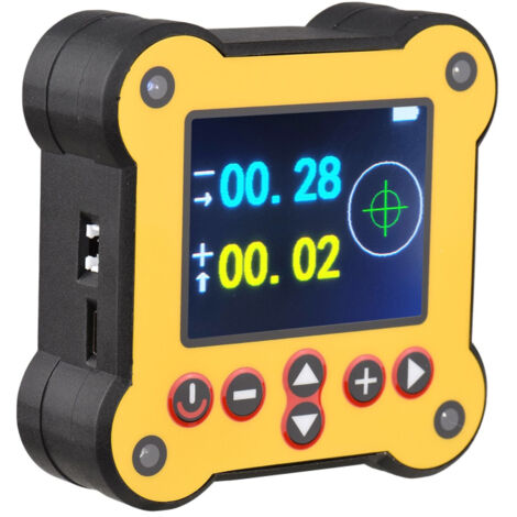 Protracteur inclinomètre numérique à double axe magnétique, précision 0 ...