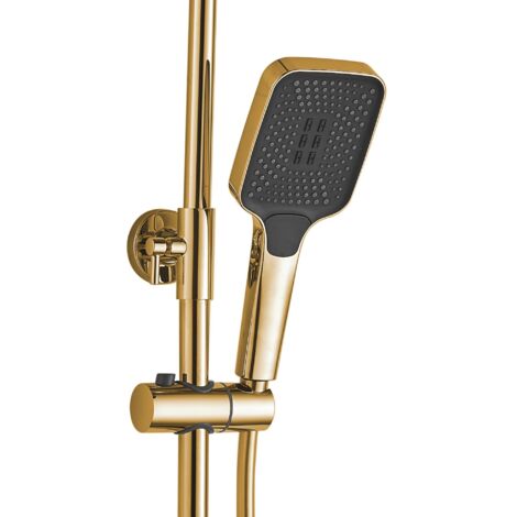 Shower Set REA Helix Gold