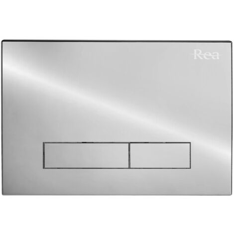 Toilet Flush Button WC REA Chrome type H