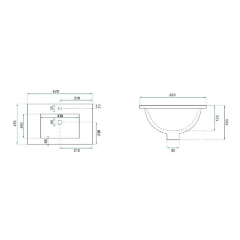 Insert Basin REA Dafne 60
