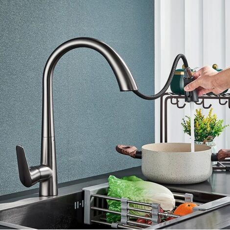 Kitchen Faucet REA Ross Brush Nickel Inox